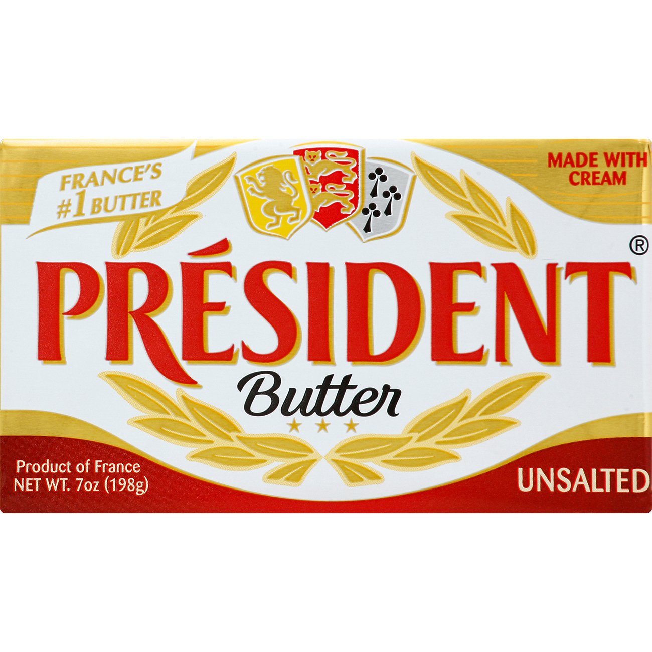 Président French Unsalted Butter, 7 oz | Central Market - Really Into Food