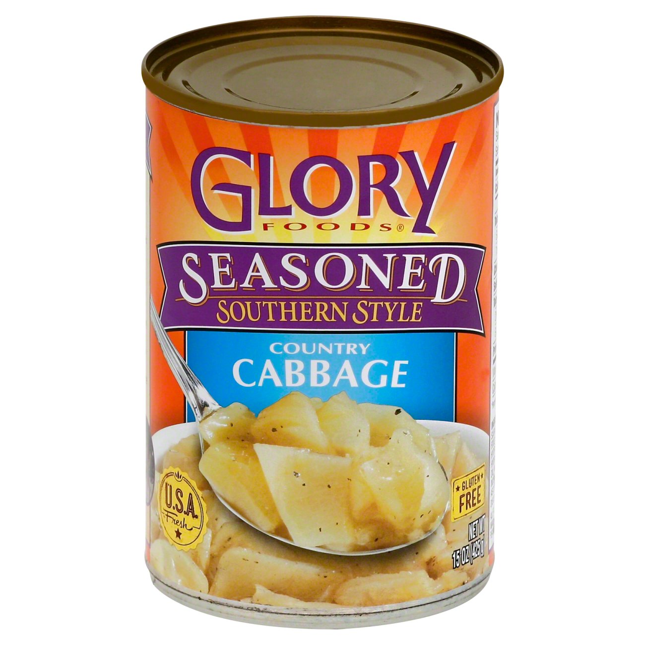 Glory Foods Seasoned Southern Style Country Cabbage - Shop Vegetables ...