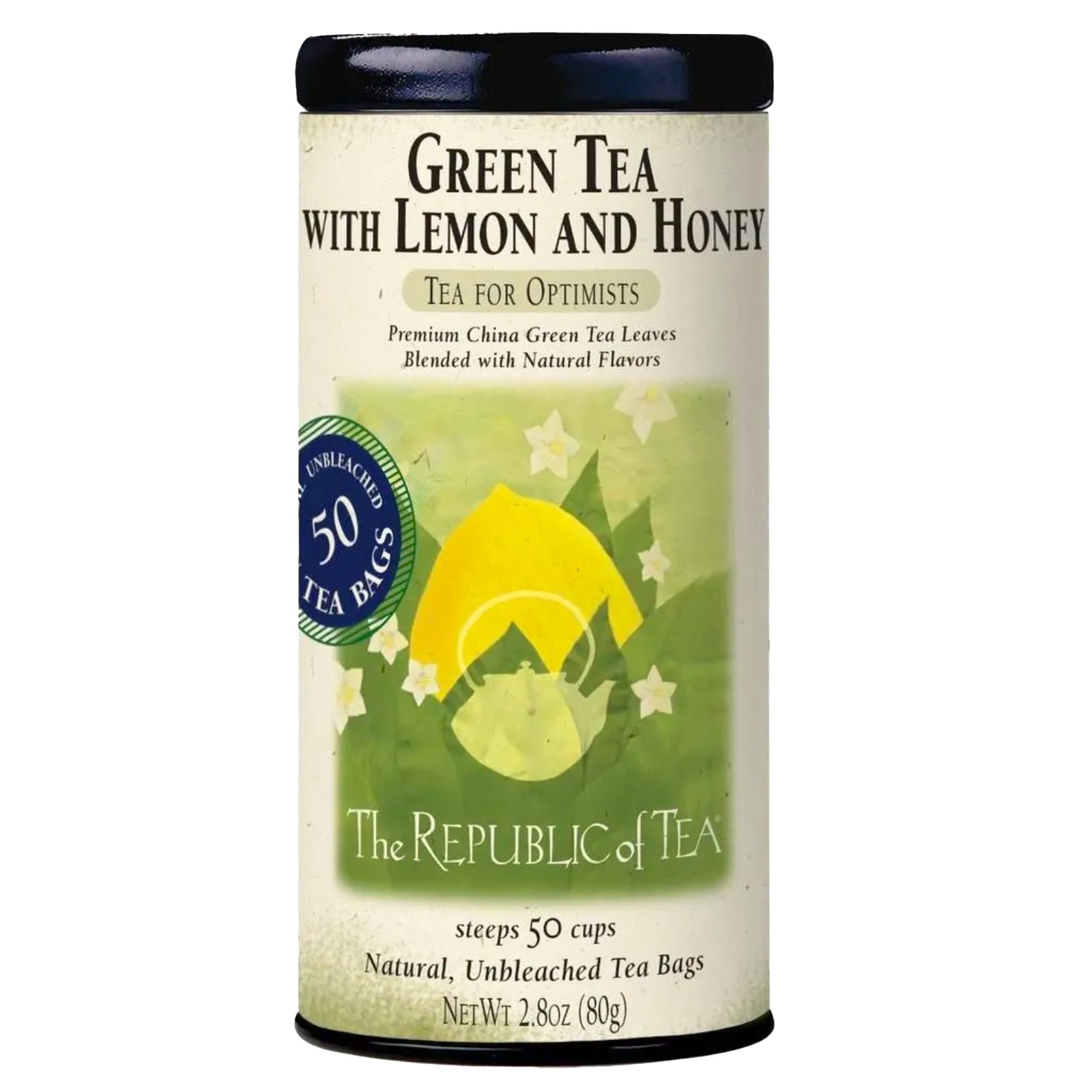 The Republic of Tea Organic Lemon Green Tea with Honey Tea Bags - Shop ...