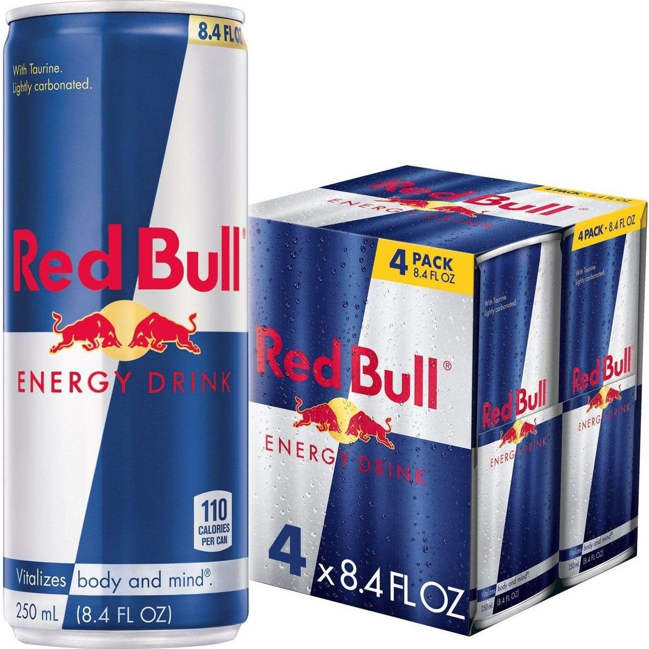 Red Bull Energy Drink 8 4 Oz Cans Shop Sports Energy Drinks At H E B
