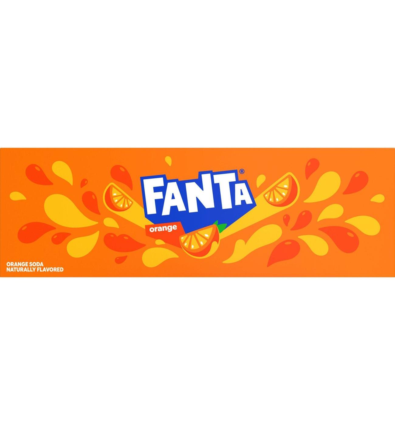 Fanta Caffeine Free Orange Soda 12 oz Cans - Shop Soda at H-E-B