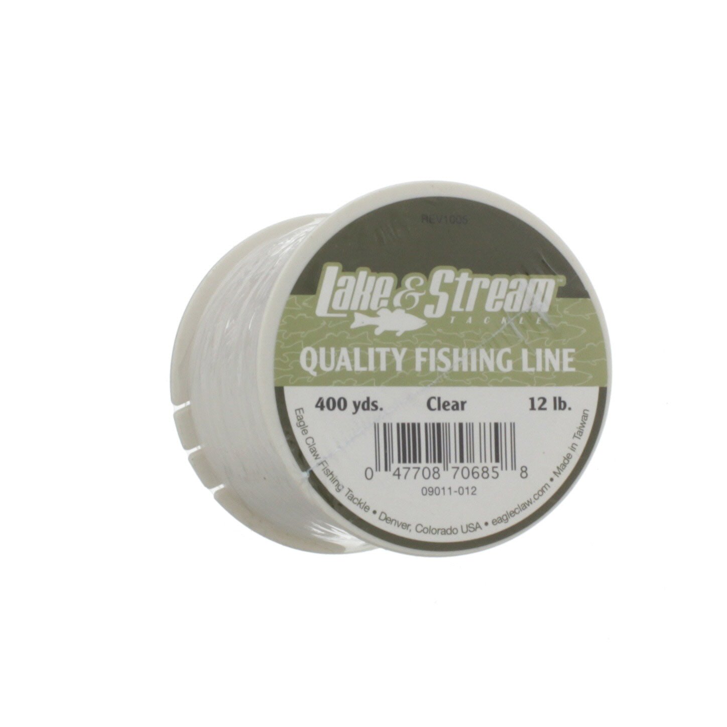 Eagle Claw Lake & Stream Clear Fishing Line 12lb 400yds - Shop Fishing ...