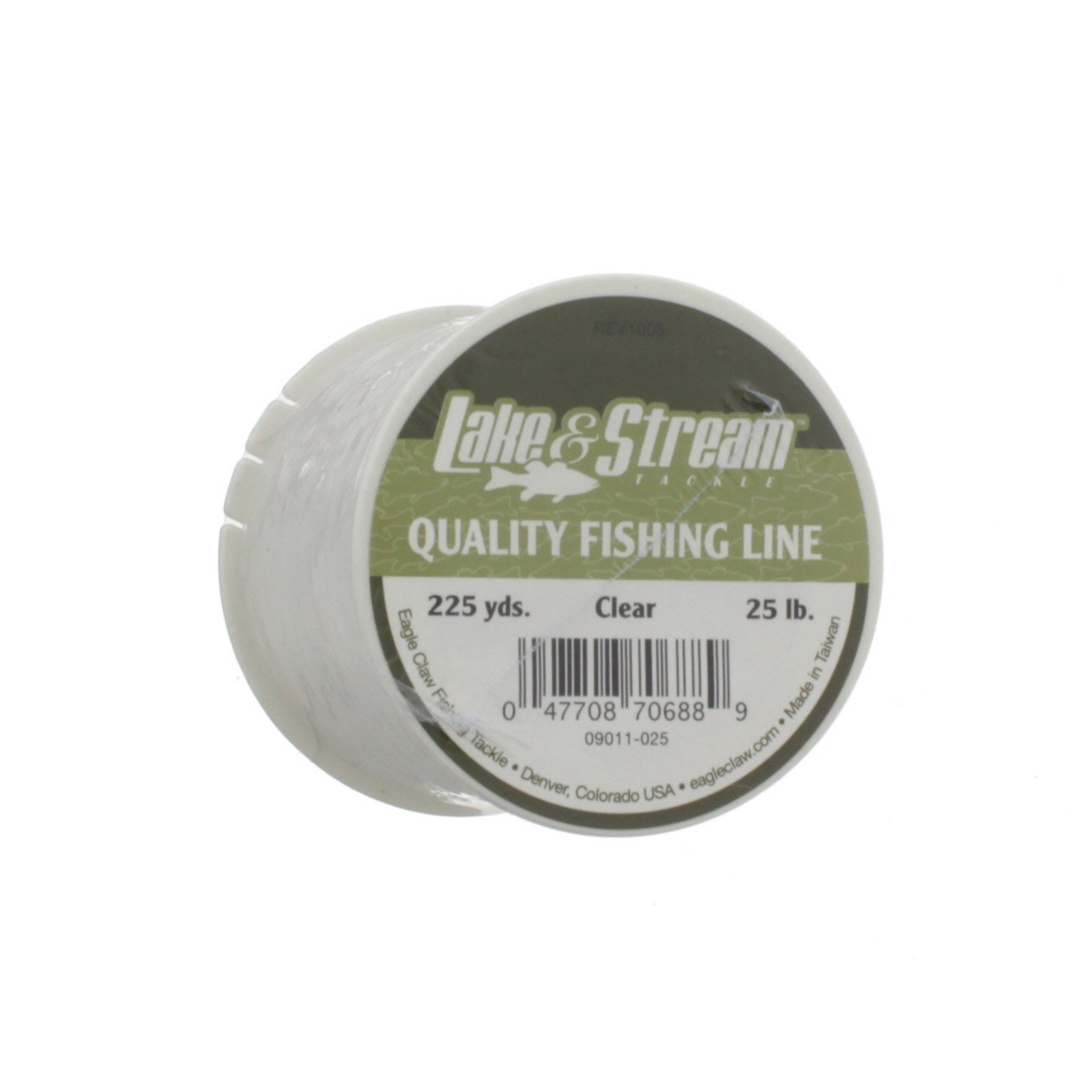Eagle Claw Lake & Stream Clear Fishing Line 25lb 225yds - Shop Fishing ...
