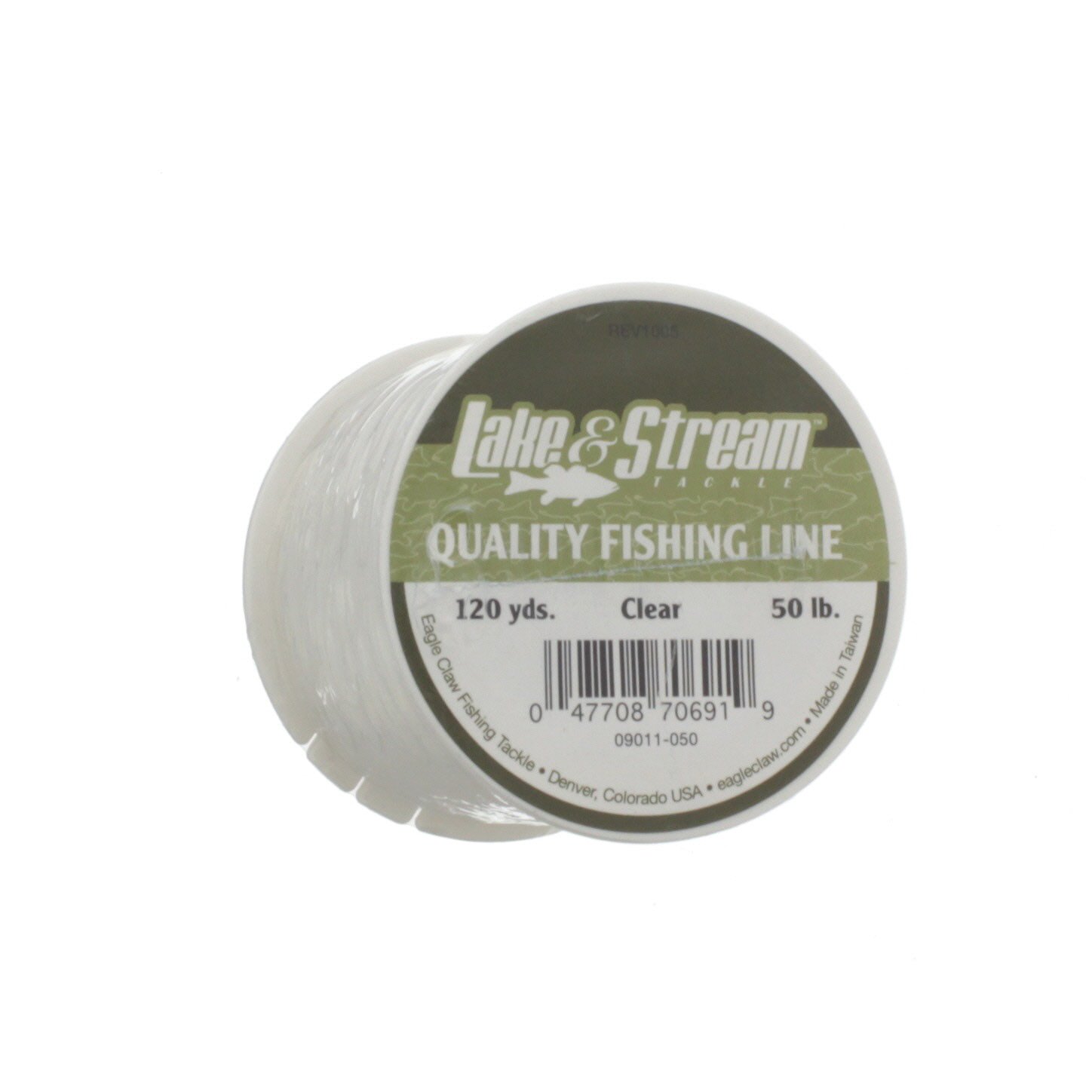 Eagle Claw Lake & Stream Clear Fishing Line 50lb 120yds - Shop Fishing ...