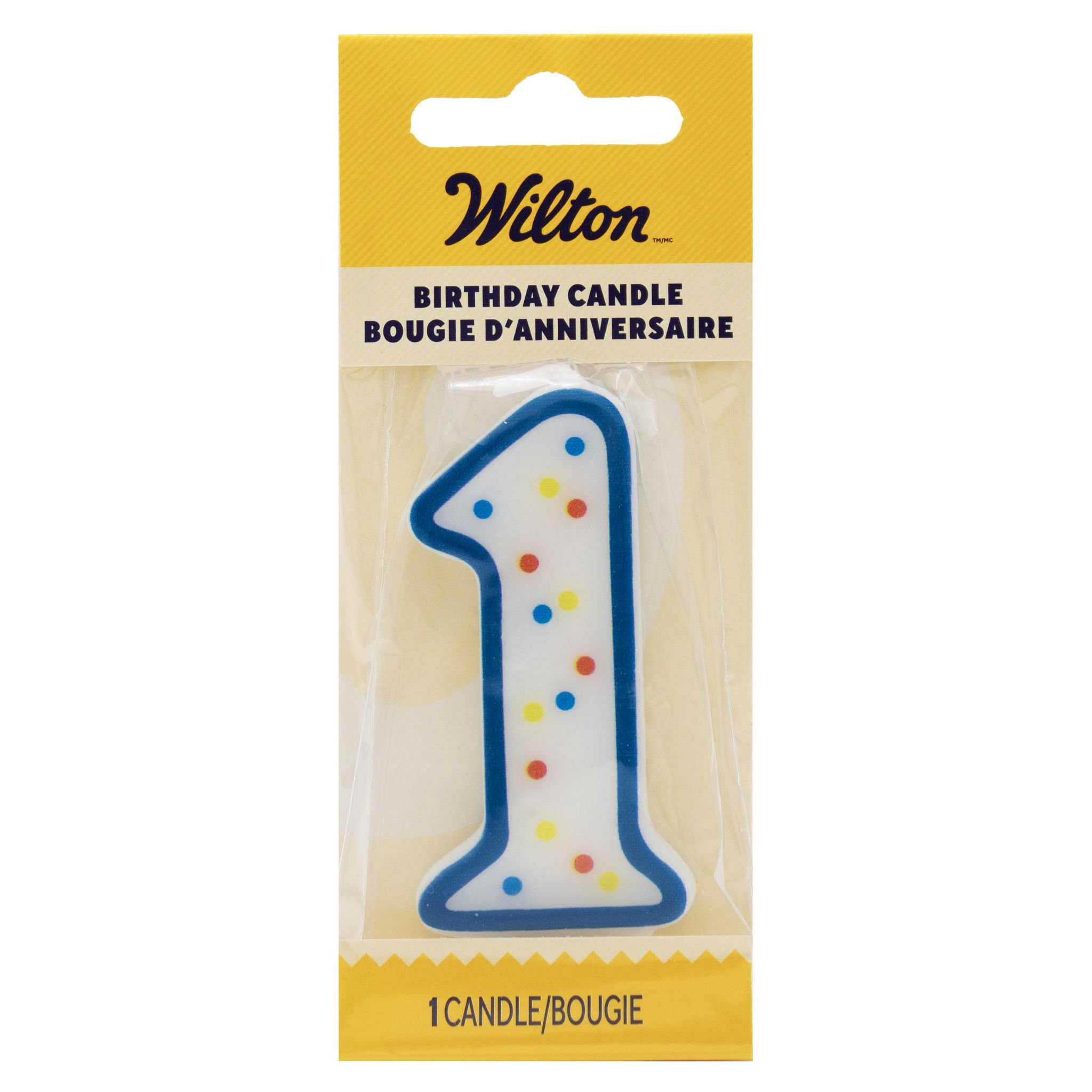 Wilton Candle Numeral 1 - Shop Birthday candles at H-E-B