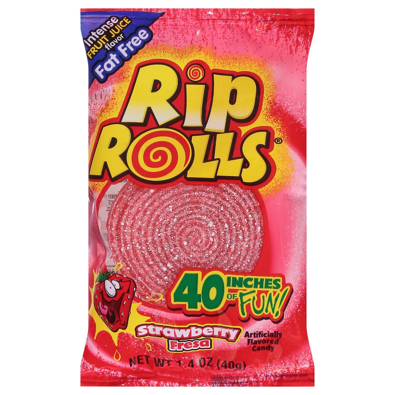 Rip Rolls Strawberry Candy Shop Candy At H E B