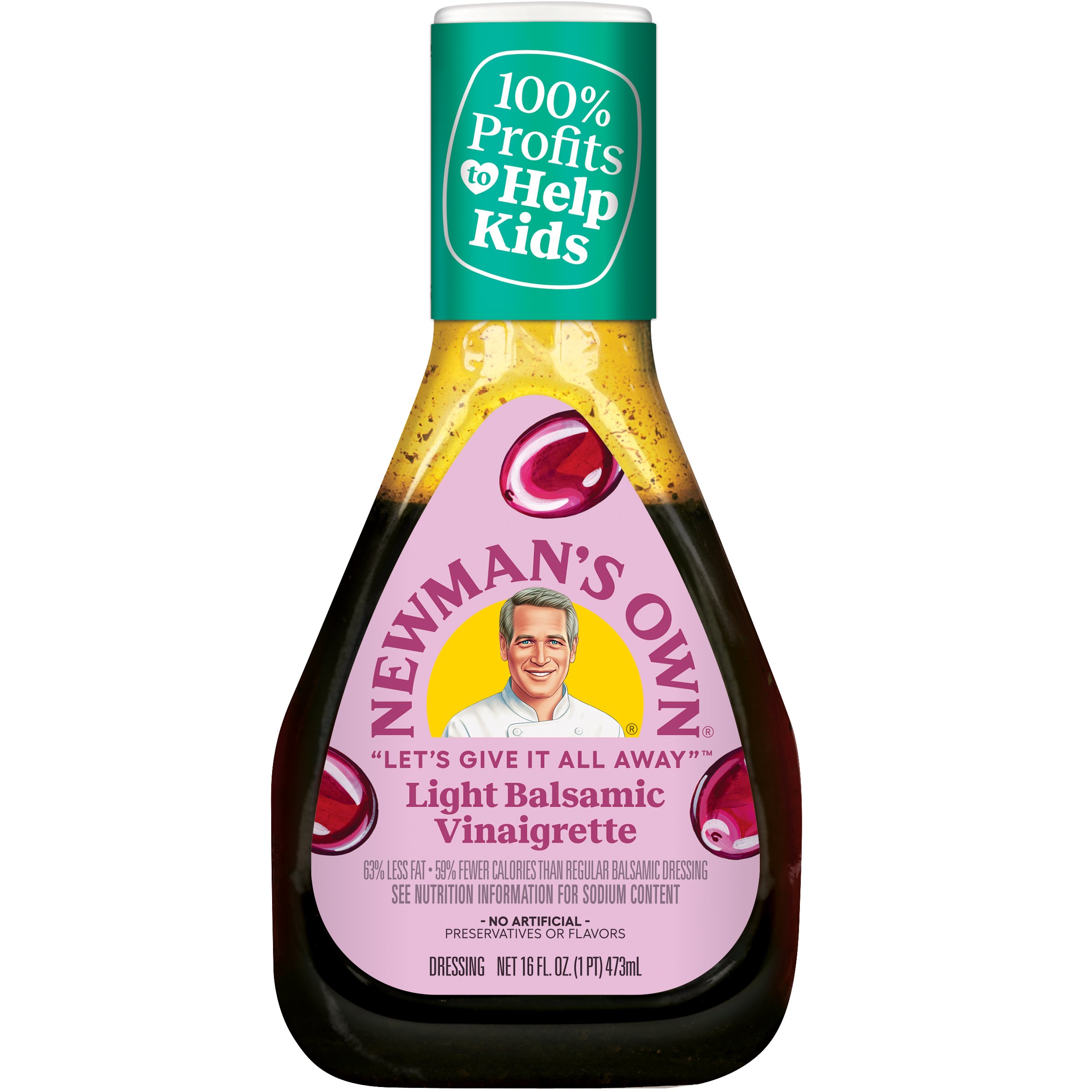 Newman's Own Light Balsamic Vinaigrette - Shop Salad dressings at H-E-B