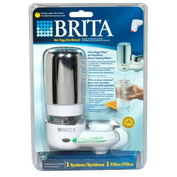 Brita Chrome On Tap System - Shop Kitchen & Dining at H-E-B