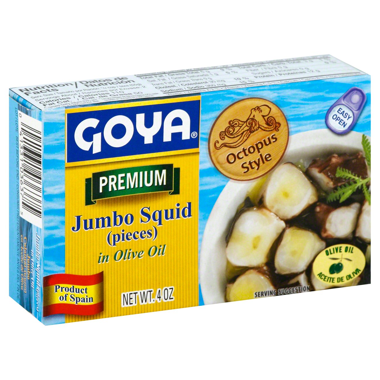 Goya Octopus in Olive Oil - Shop Canned & Dried Food at H-E-B