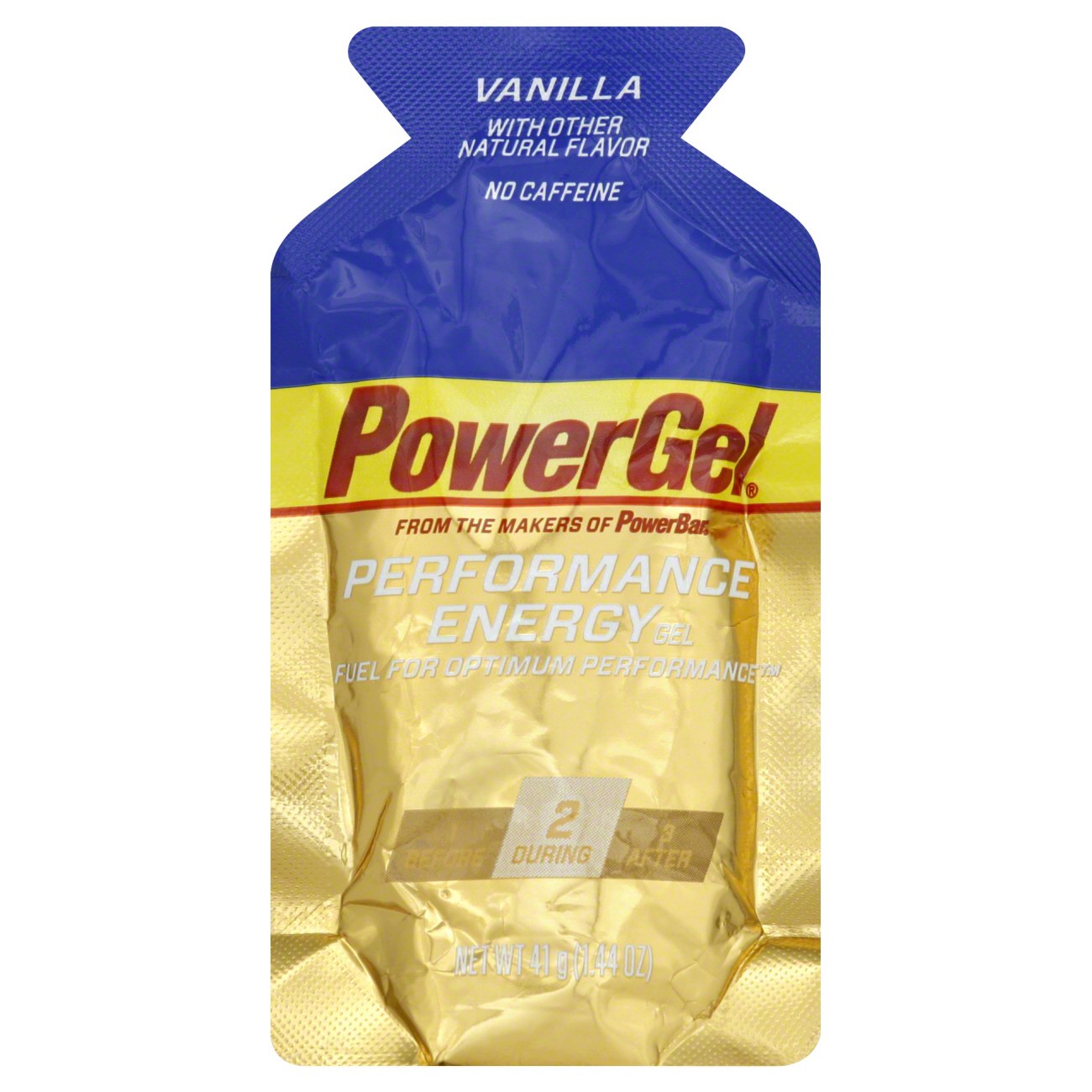 Powergel Vanilla Performance Energy Gel - Shop Granola & Snack Bars at ...