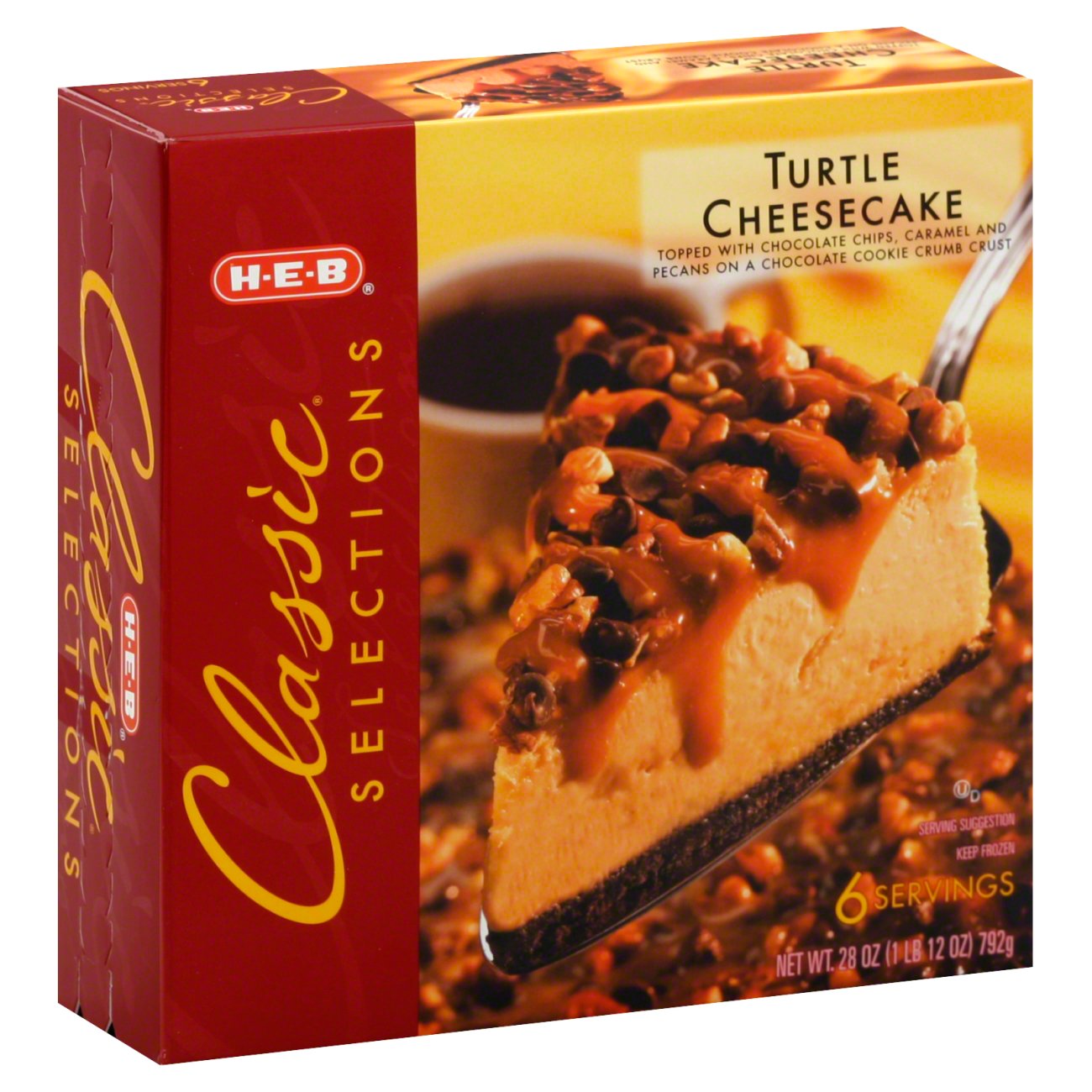 H-E-B Classic Selections Turtle Cheesecake - Shop Desserts & pastries ...