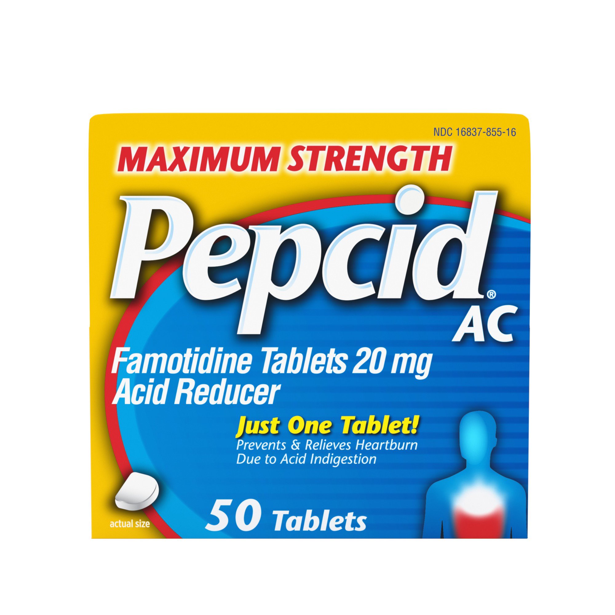 Pepcid Maximum Strength AC Tablets - Shop Digestion & Nausea at H-E-B