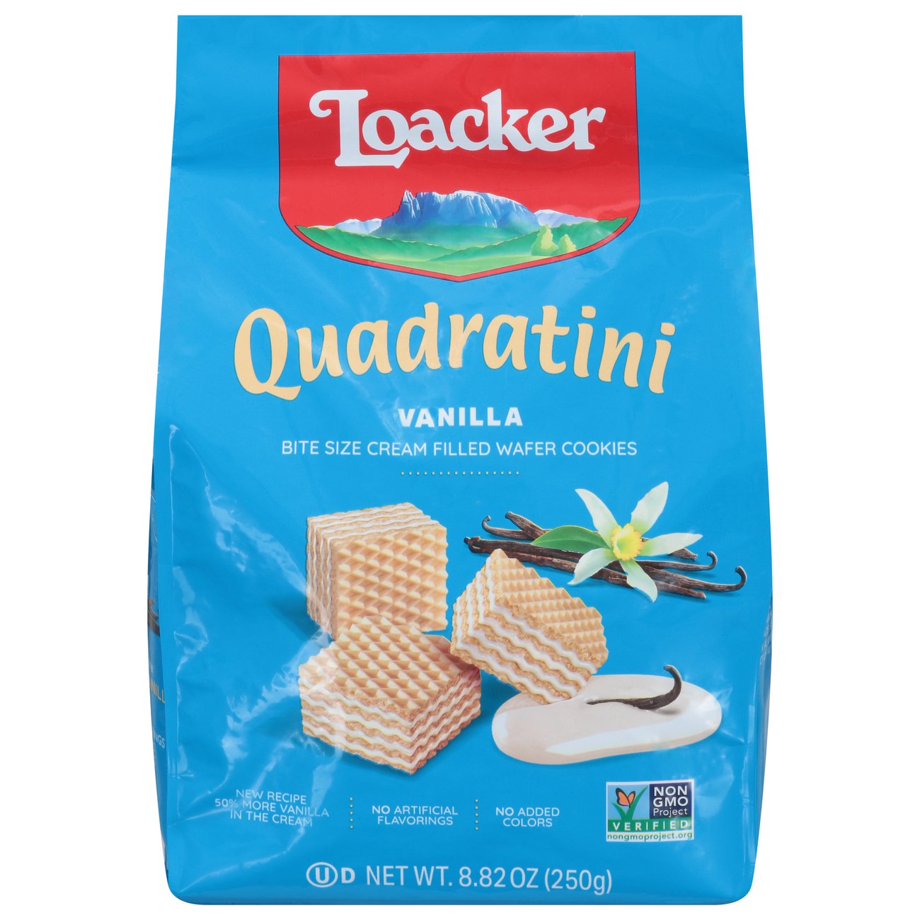 Loacker Quadratini Vanilla Bite Size Wafer Cookies - Shop Snacks ...