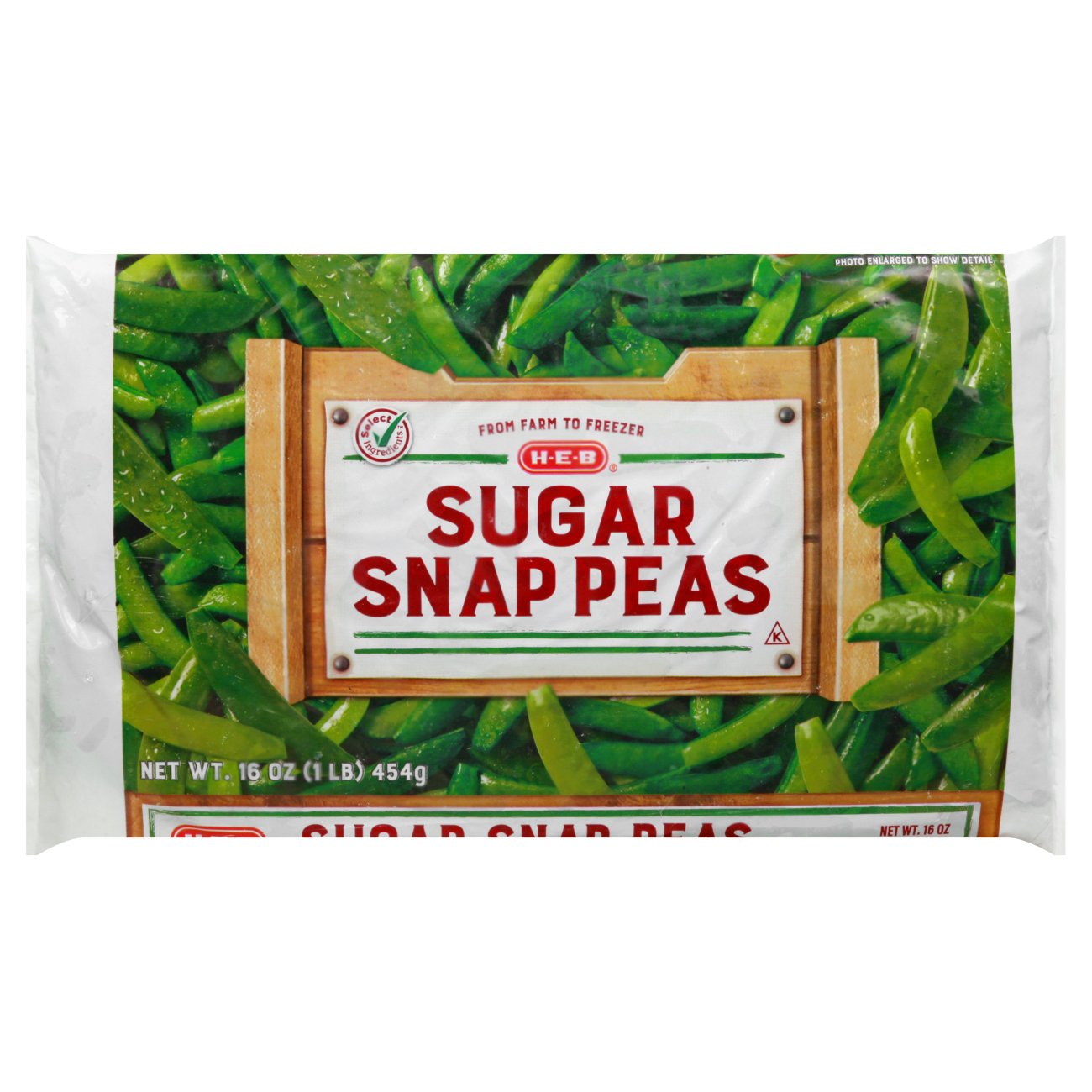 H-E-B Frozen Sugar Snap Peas - Shop Beans & peas at H-E-B