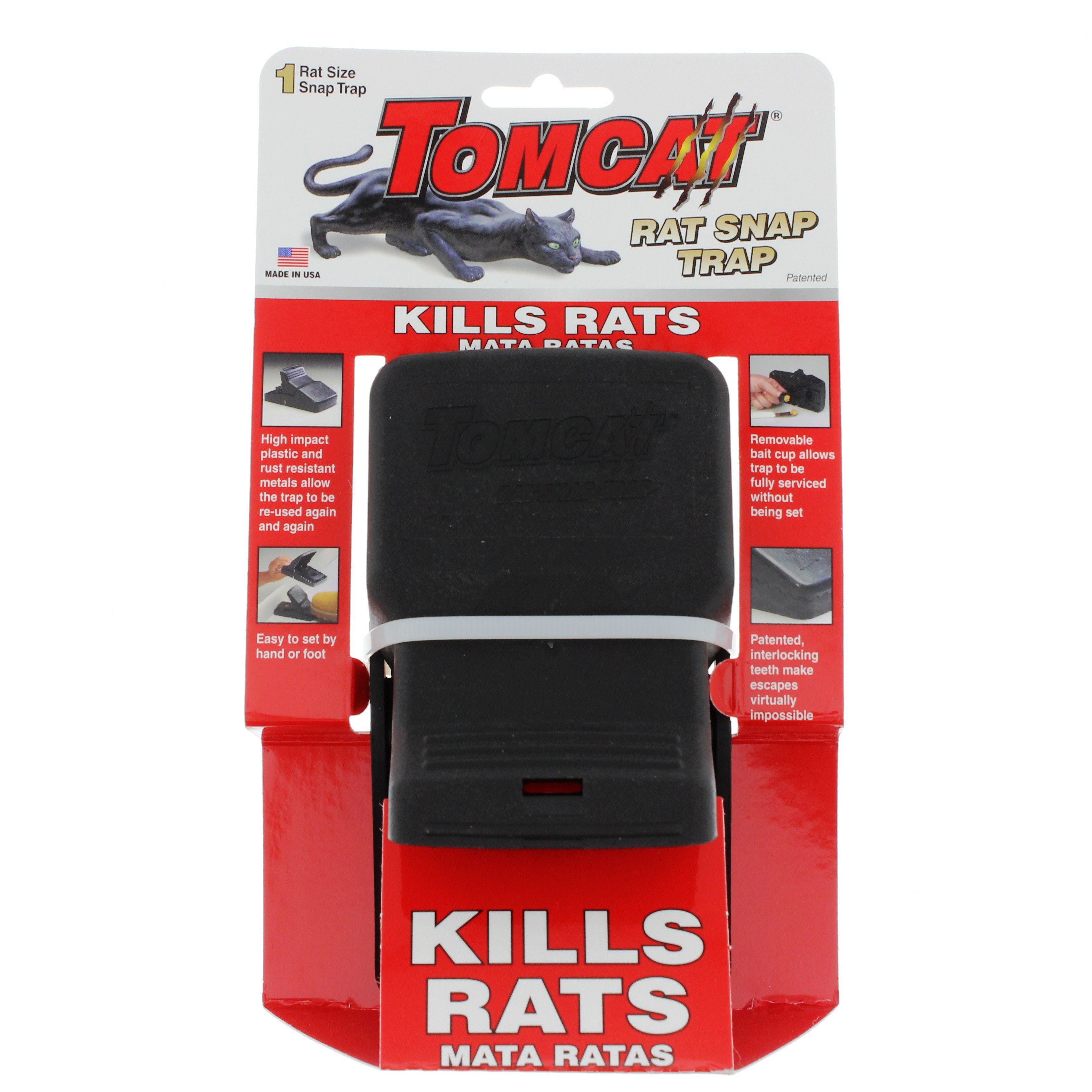 Tomcat Rat Snap Trap - Shop Mouse traps & poison at H-E-B
