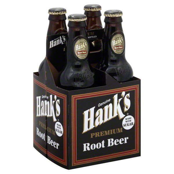 Hank's Root Beer 4 PK Bottles - Shop Soda at H-E-B
