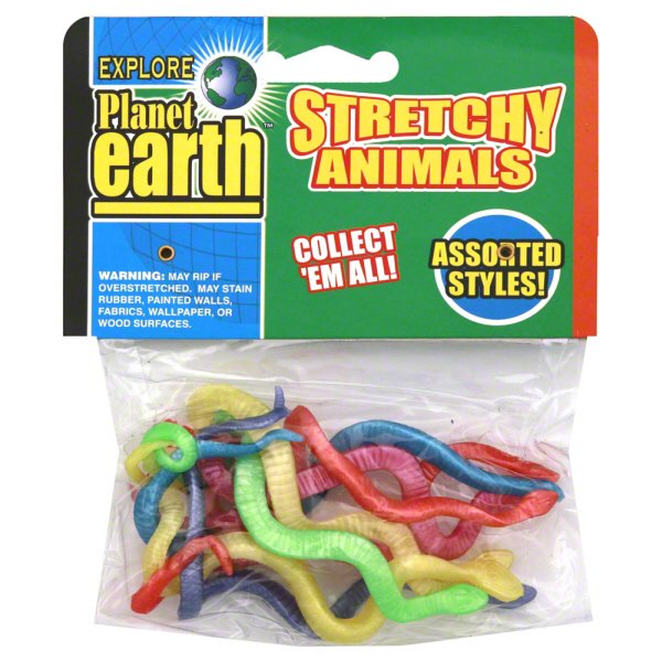 Ja-Ru Assorted Stretchy Animals - Shop Action Figures & Dolls at H-E-B