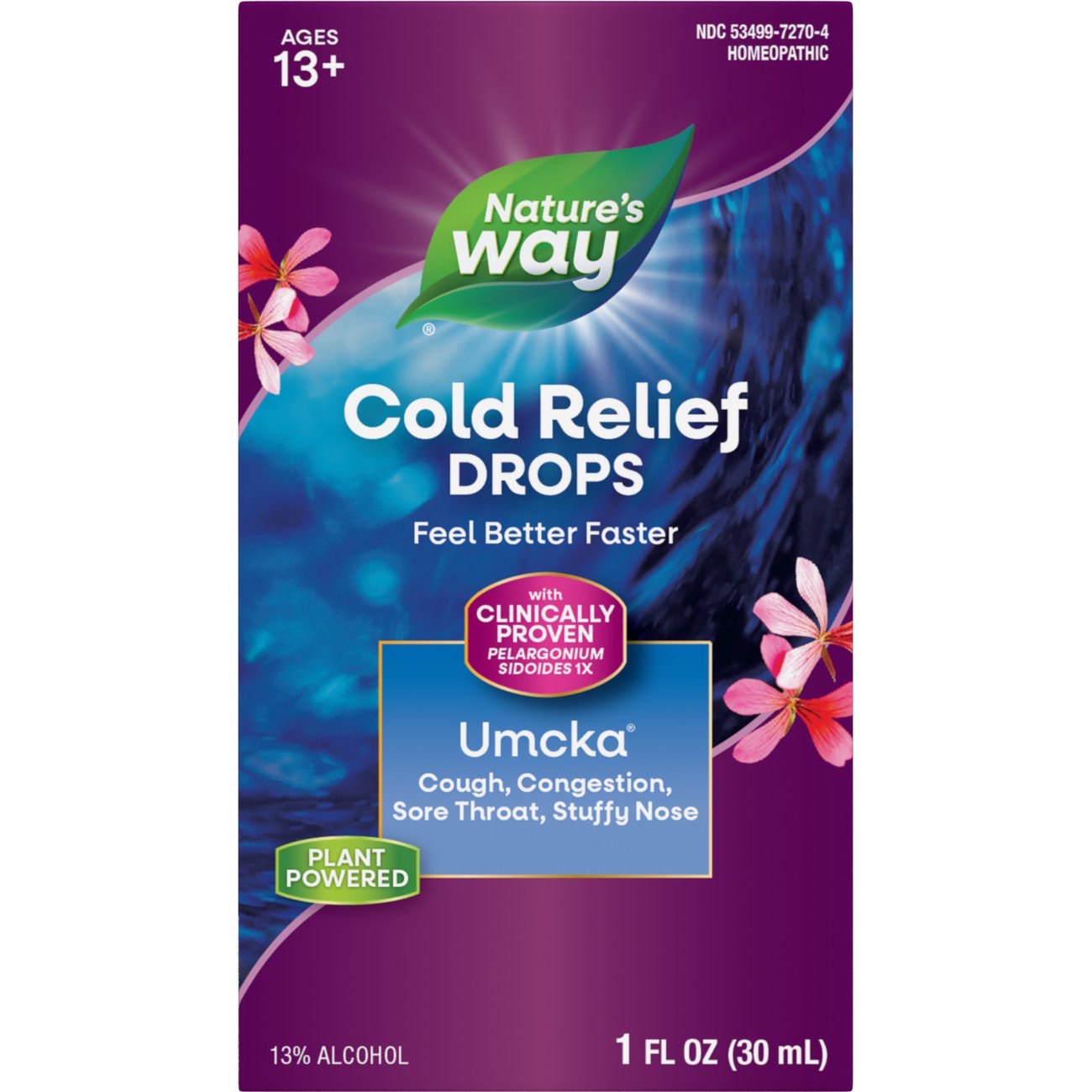 Nature's Way Umcka Cold Relief Drops - Shop Herbs & homeopathy at H-E-B