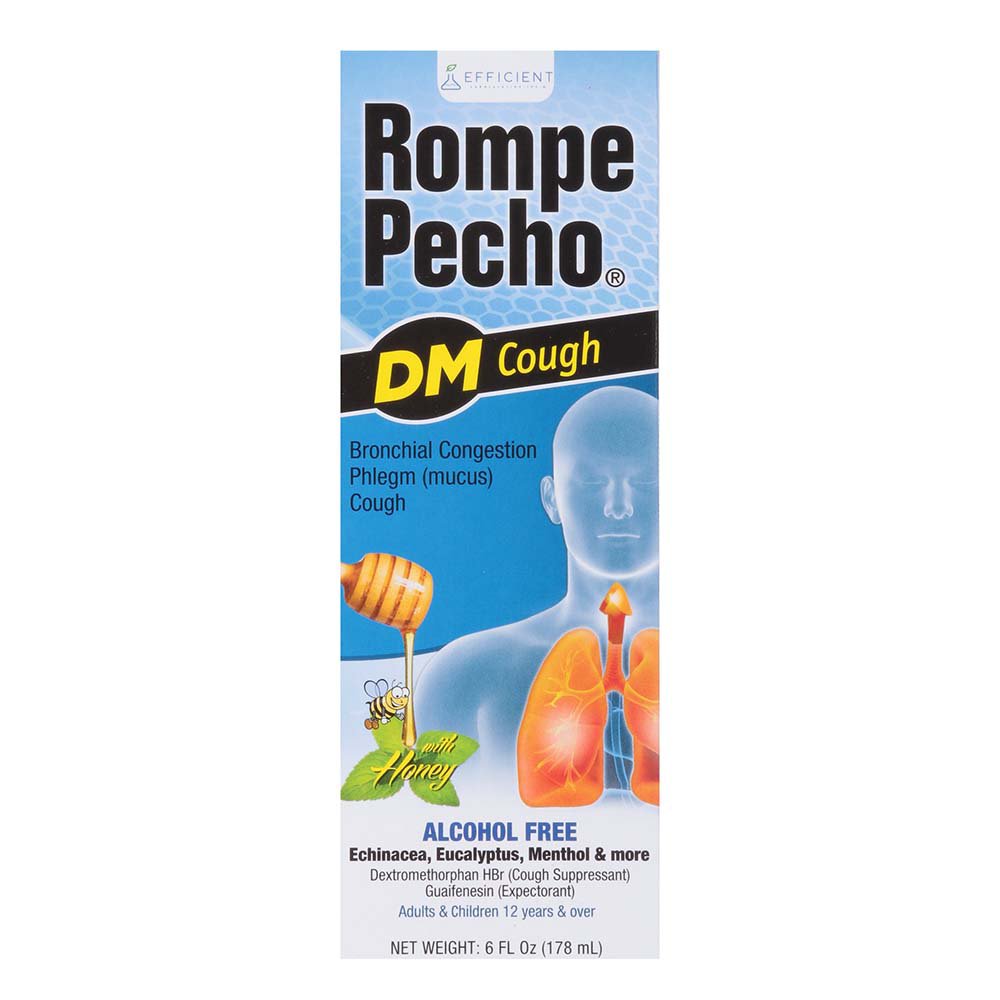 Rompe Pecho DM Cough Suppressant Expectorant - Shop Medicines ...