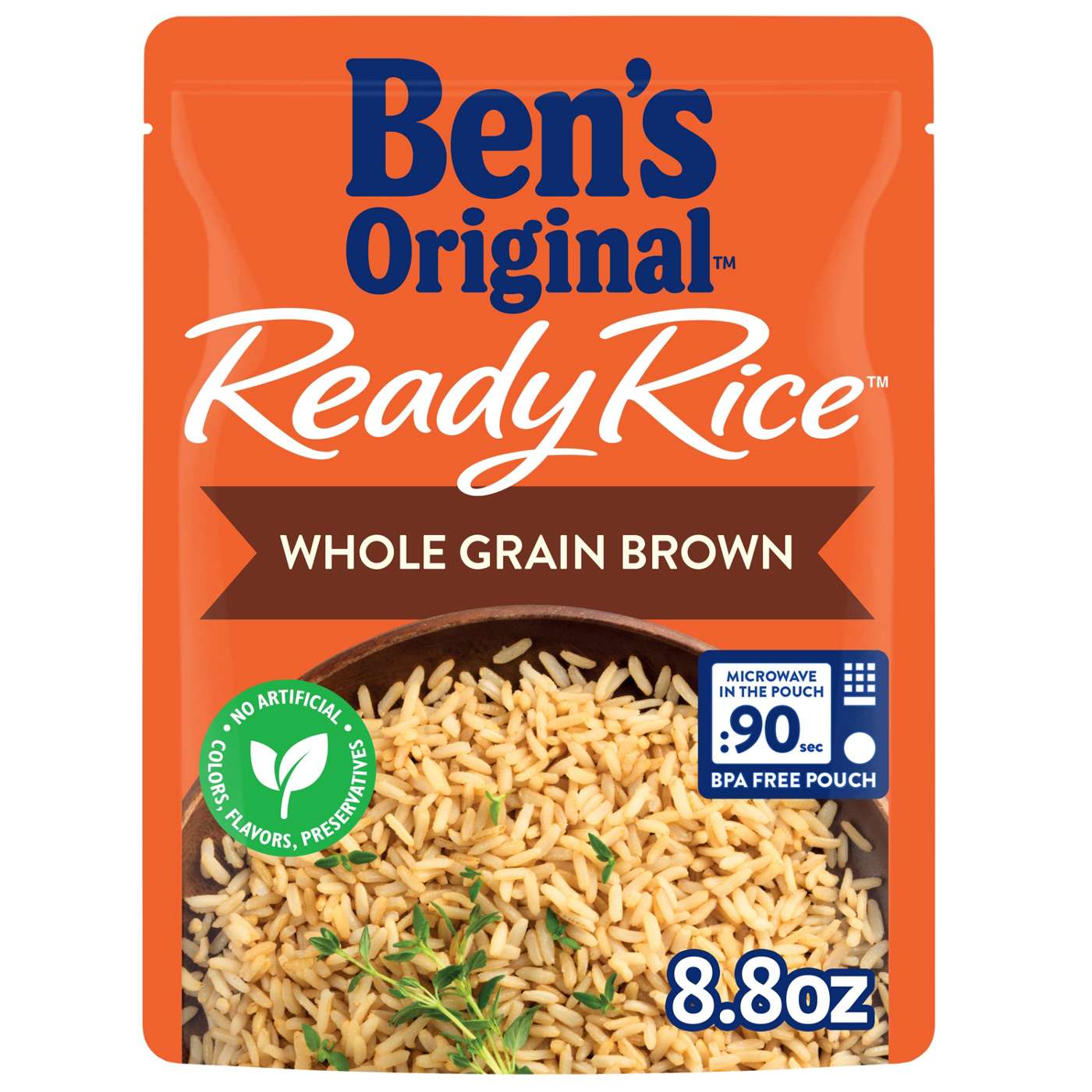 Ben's Original Ready Rice Whole Grain Brown Rice - Shop Rice & grains ...