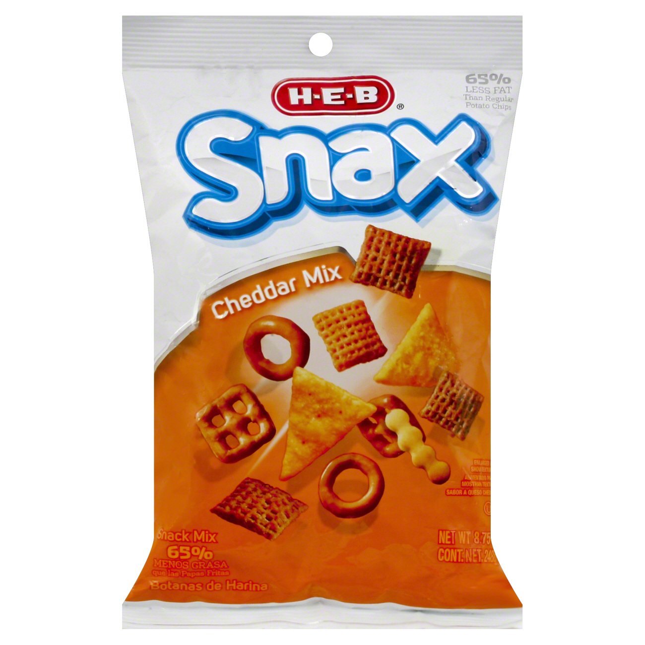 H-E-B Snax Cheddar Mix - Shop Chips at H-E-B
