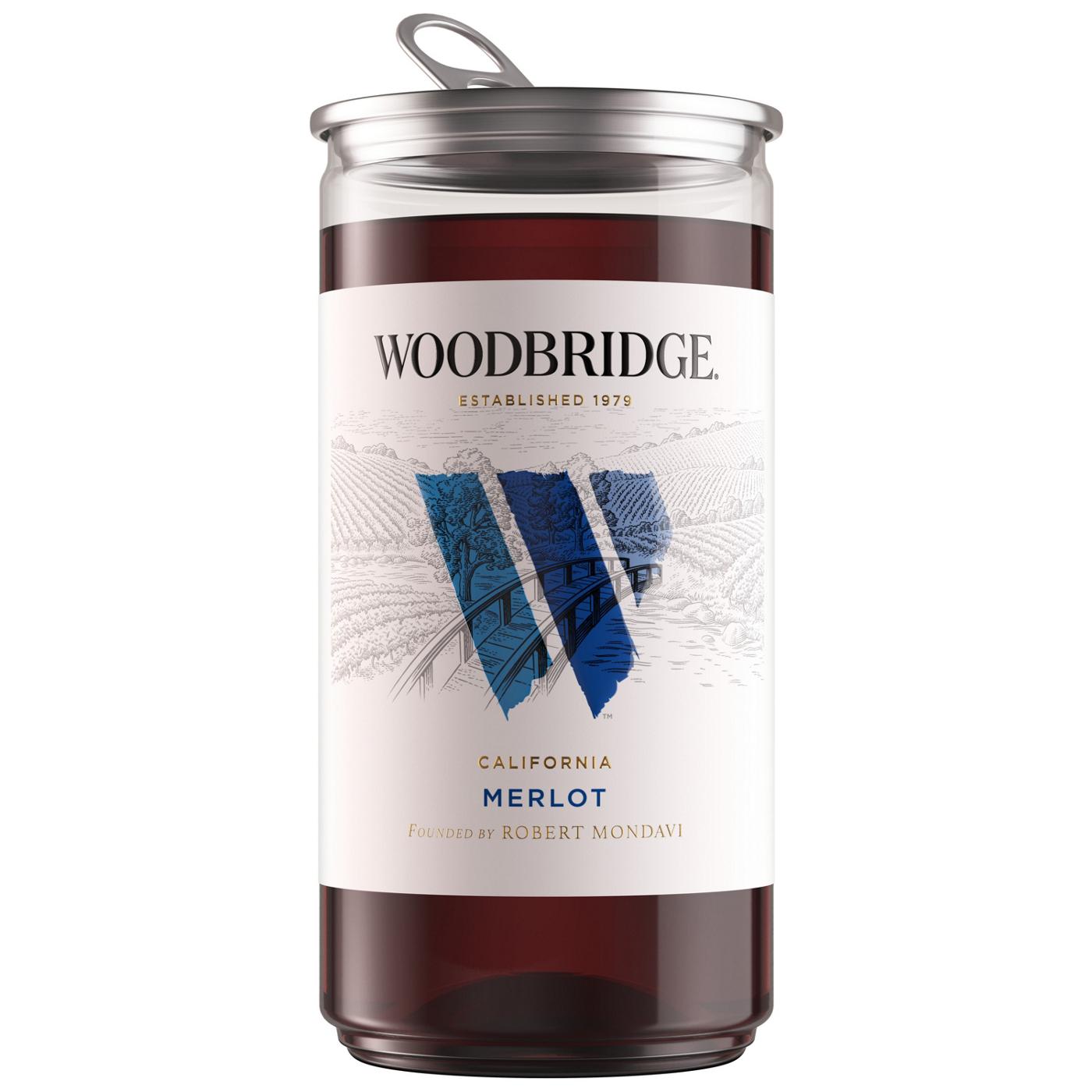 Woodbridge Merlot Red Wine 187 mL Cans, 4 pk - Shop Wine at H-E-B