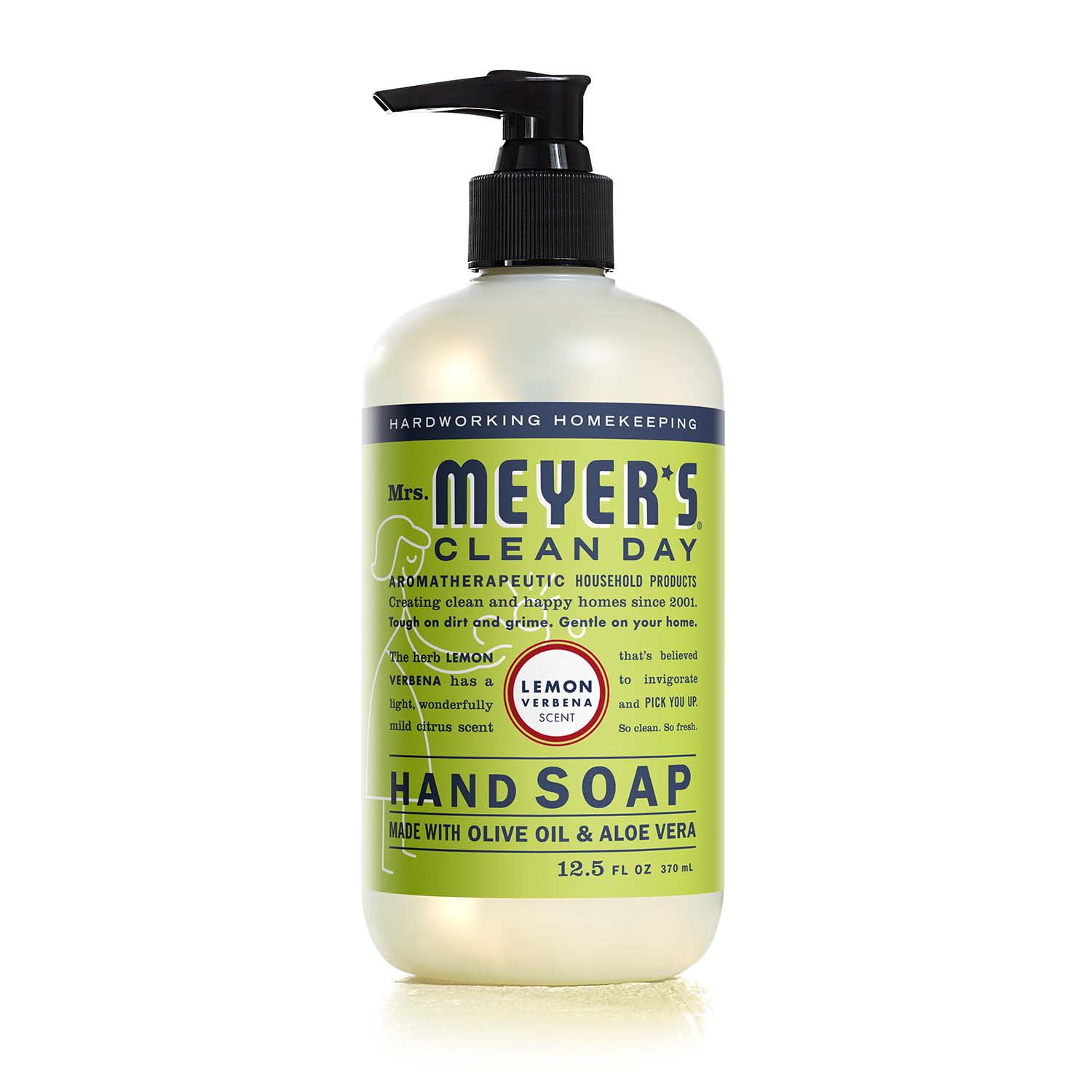 Mrs. Meyer's Clean Day Lemon Verbena Liquid Hand Soap, 12.5 oz ...