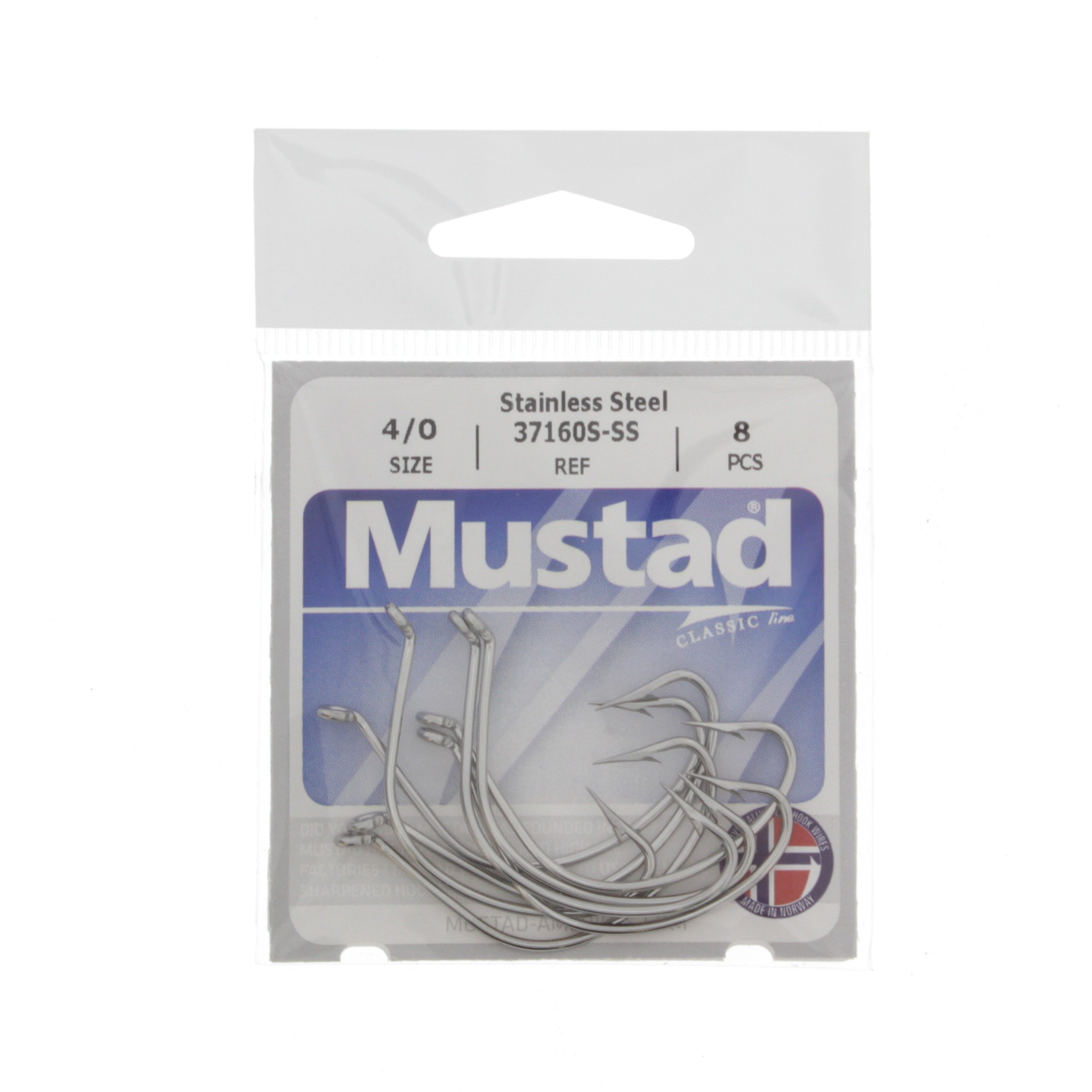 Mustad Stainless Steel Hook Size 4/0 - Shop Fishing at H-E-B