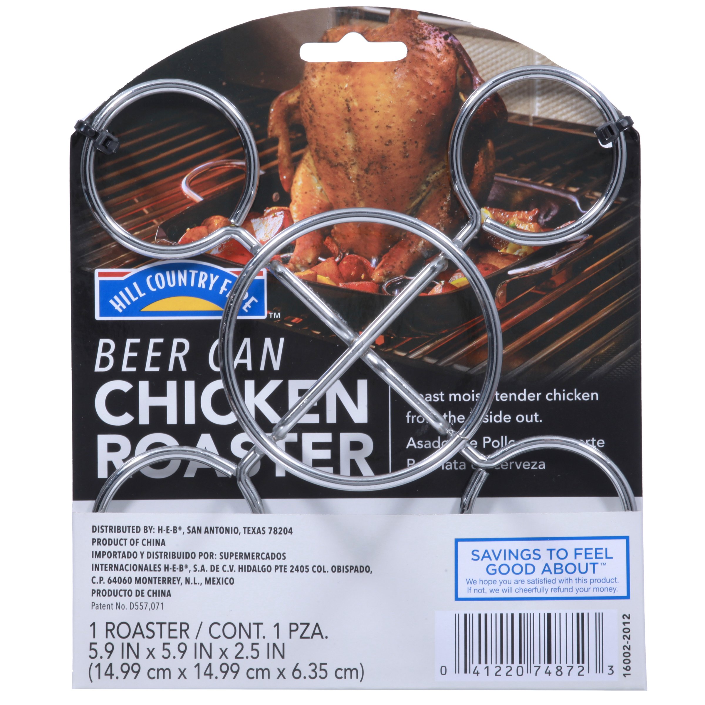 Hill Country Fare Beer Can Chicken Roaster - Shop Cookware & utensils ...