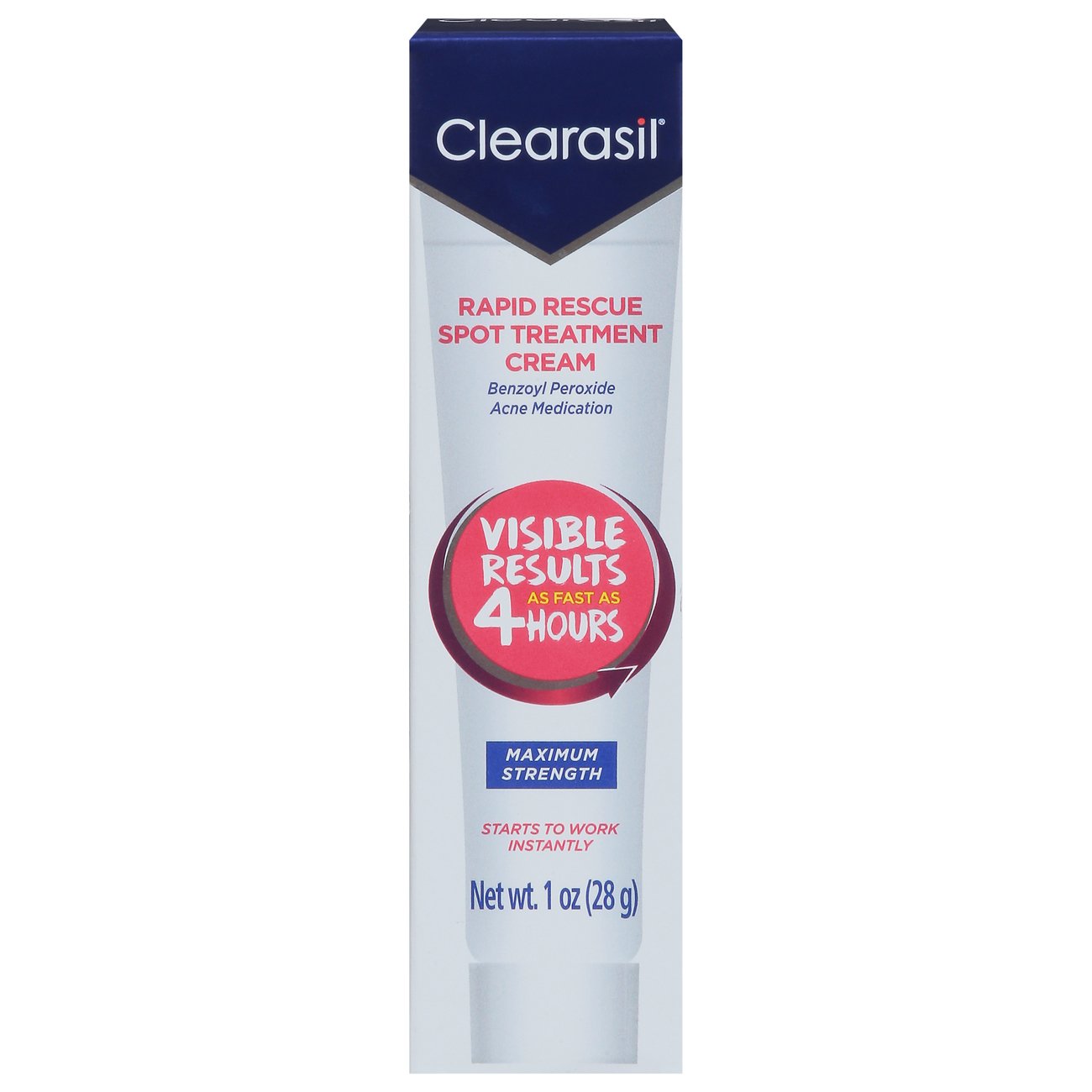 Clearasil Rapid Rescue Spot Treatment Cream - Shop Facial masks ...