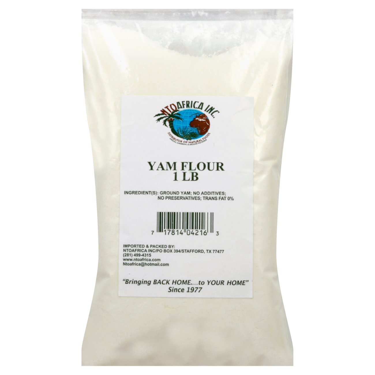 NTO Africa Yam Flour - Shop Baking Ingredients at H-E-B