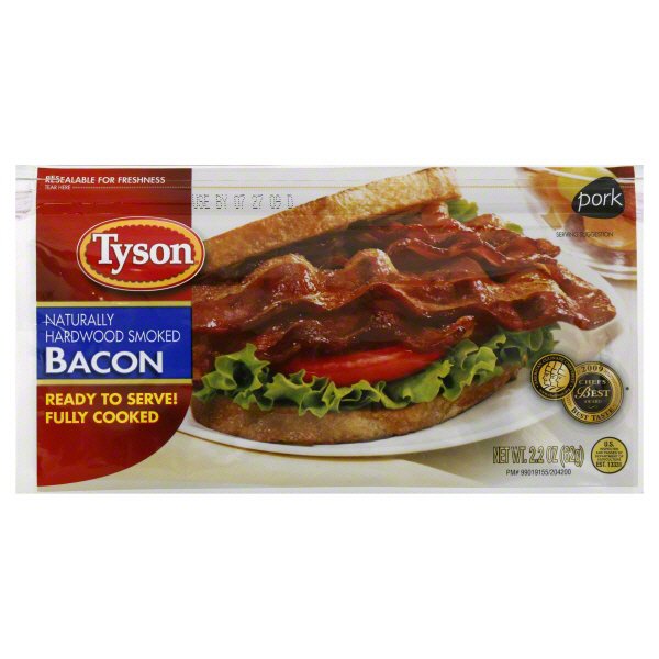 Tyson Naturally Hardwood Smoked Bacon - Shop Bacon at H-E-B
