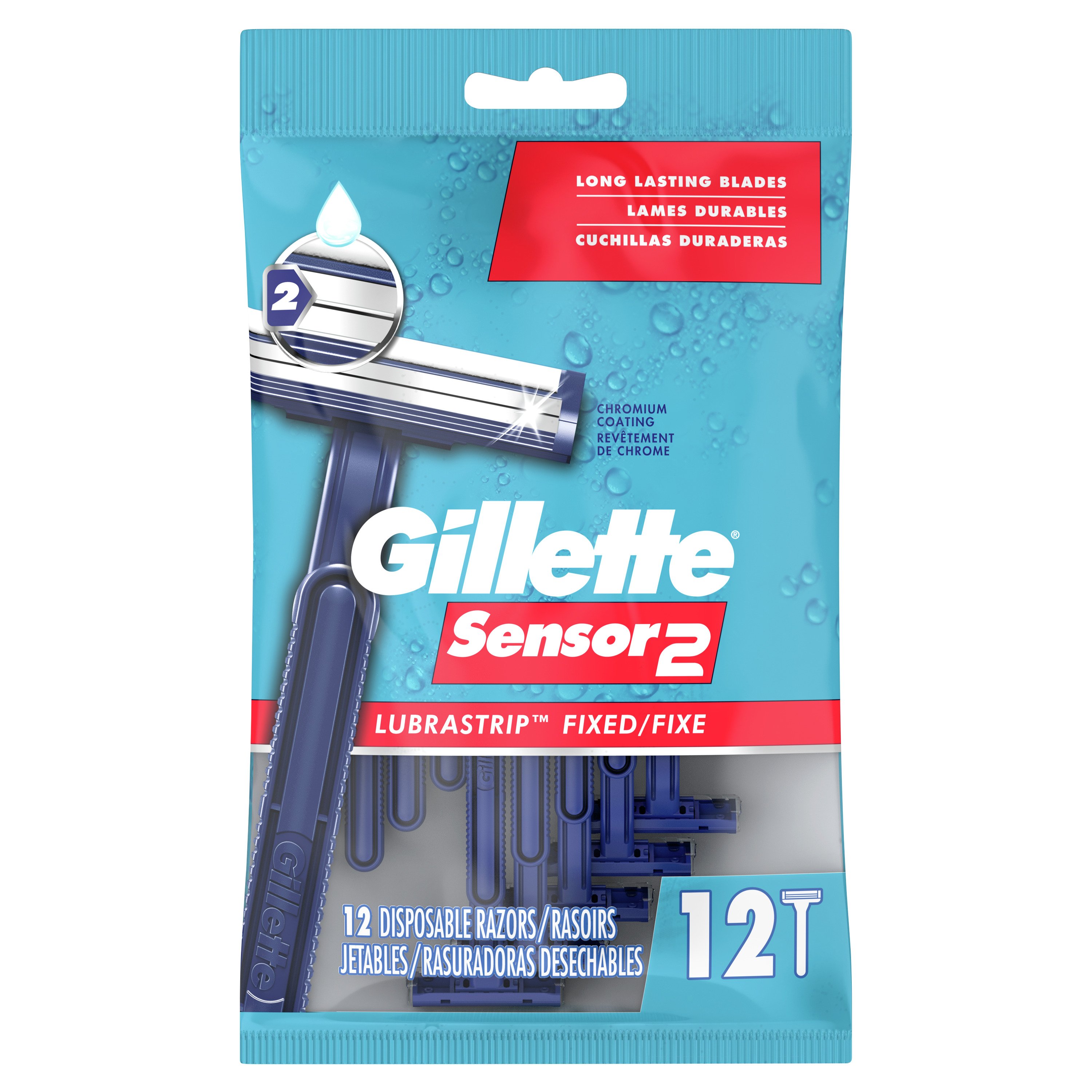 Gillette Sensor2 Fixed Head Disposable Razors - Shop Razors & blades at ...