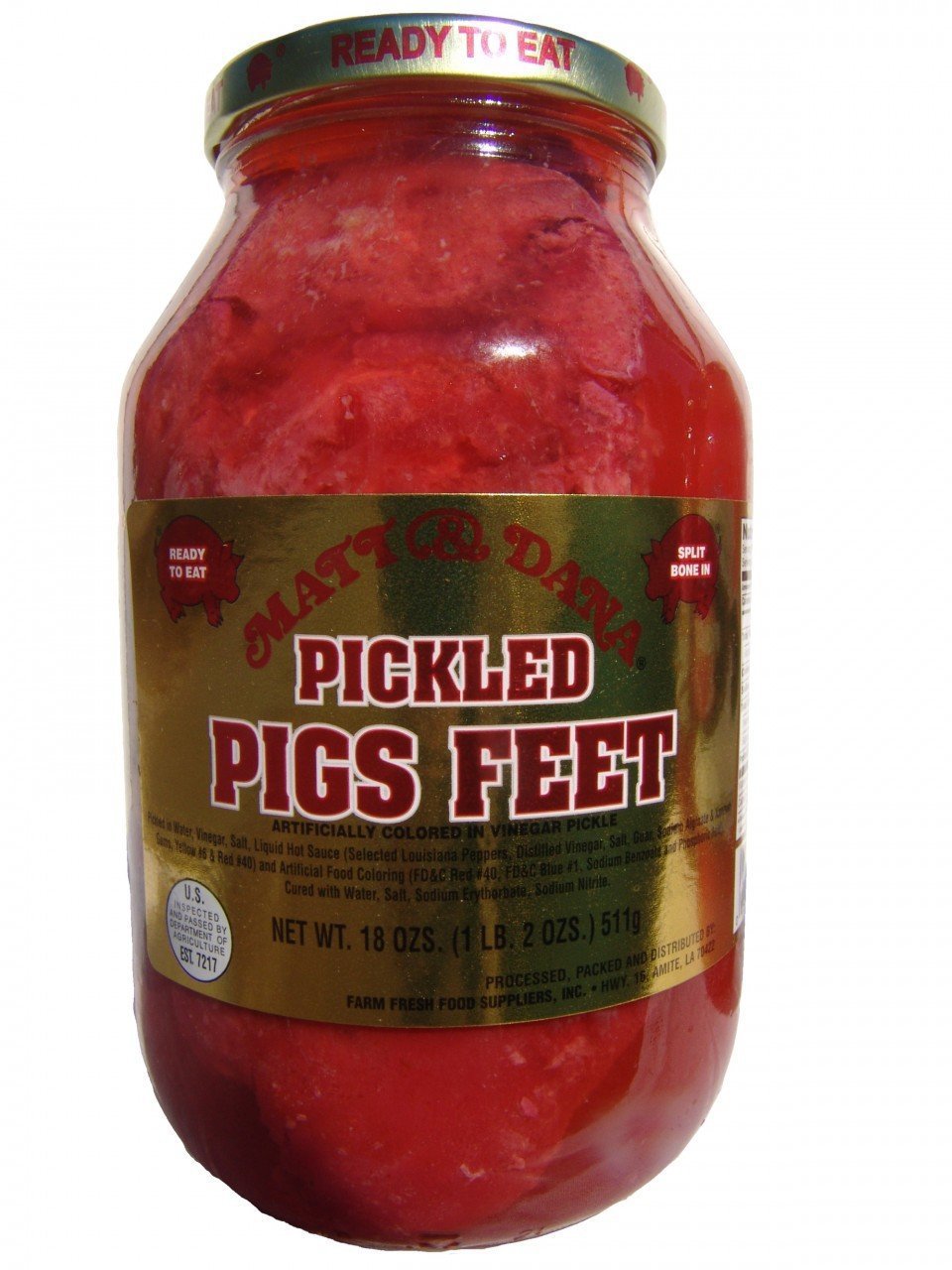 Matt & Dana Pickled Pigs Feet - Shop Meat at H-E-B