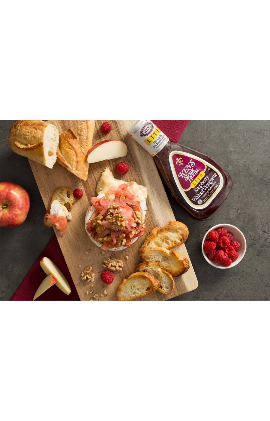 Ken's Steak House Lite Raspberry Walnut Vinaigrette Dressing & Marinade ...