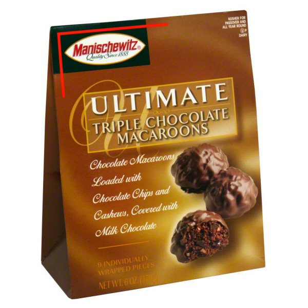 Manischewitz Ultimate Triple Chocolate Macaroons - Shop Cookies at H-E-B