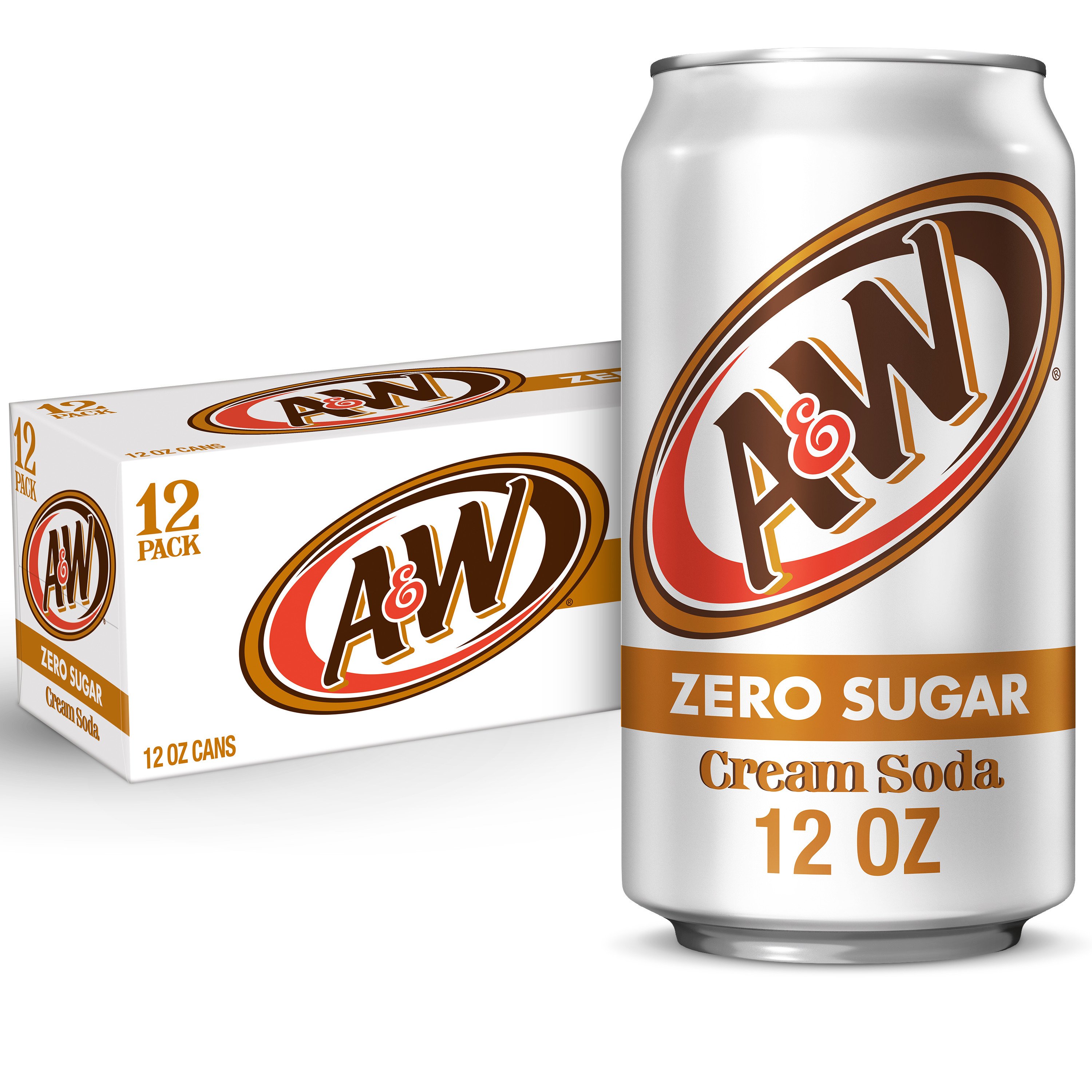 A W Diet Cream Soda 12 Oz Cans Shop Soda At H E B