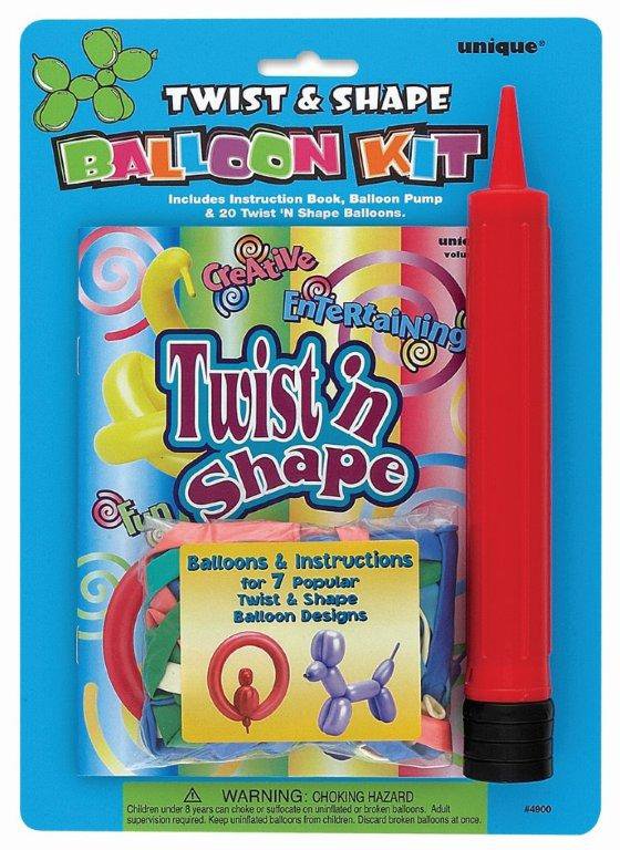 unique Twist & Shape Balloon Kit with Hand Pump - Shop Balloons at H-E-B