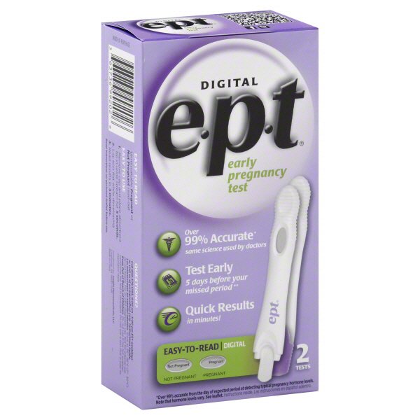 Ept Digital Early Pregnancy Test - Shop Pregnancy & ovulation tests at ...