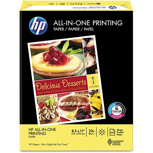 HP 96 Brightness All-In-One Printing Paper, 8-1/2" x 11" - Shop Copy ...