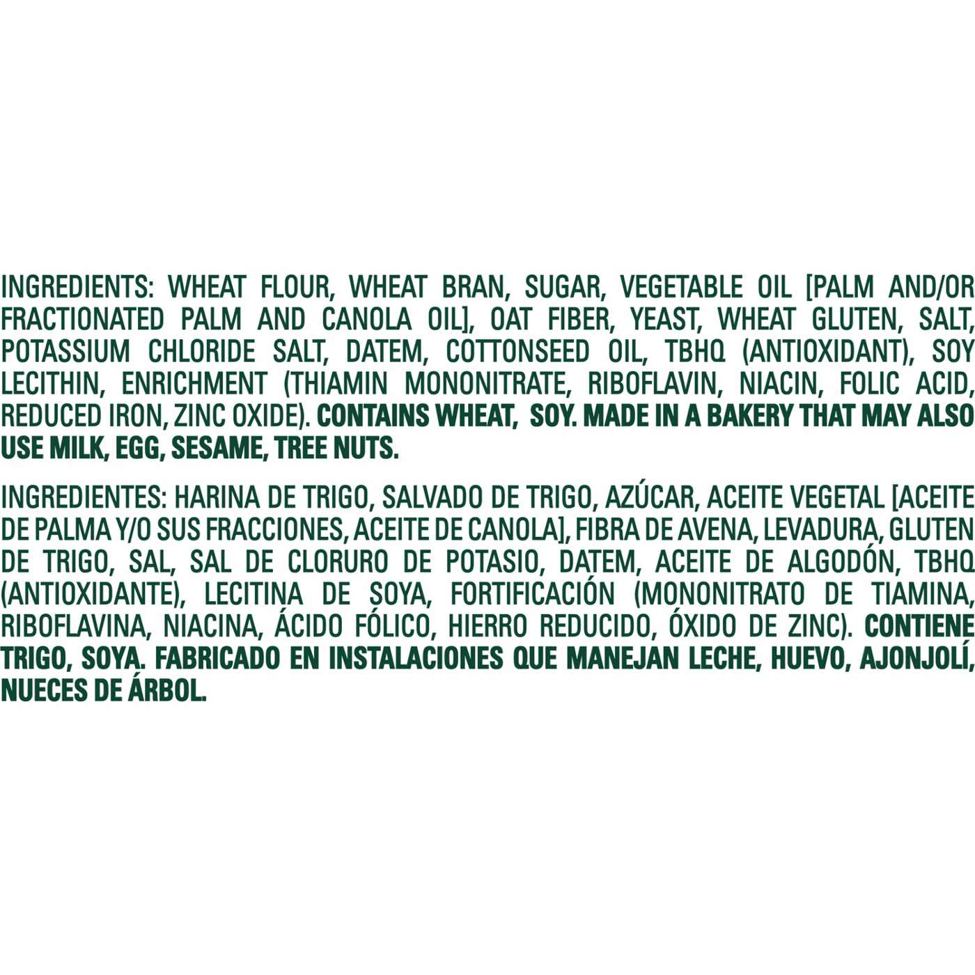 Bimbo Double Fiber Toasted Bread Slices - Shop Sliced bread at H-E-B