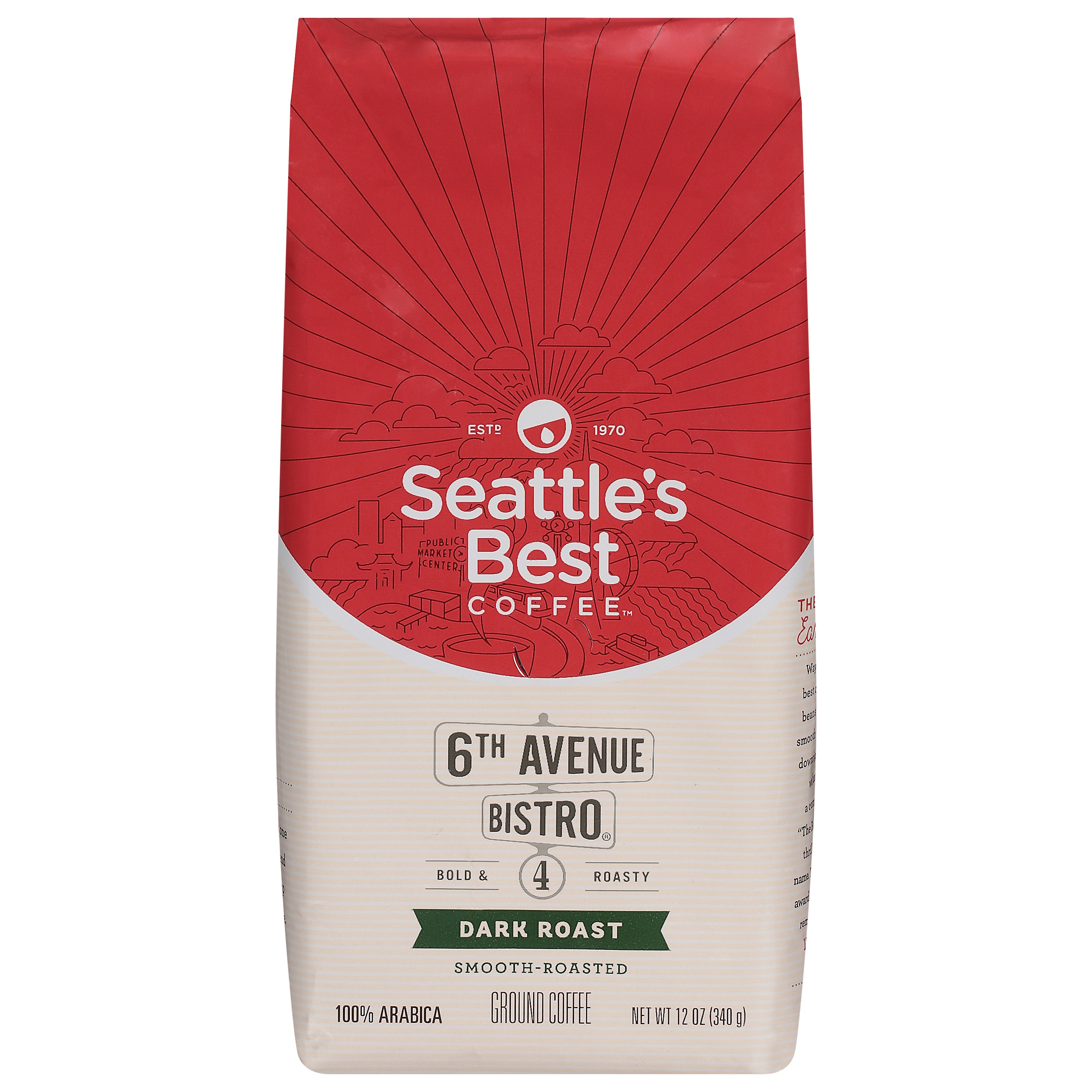 Seattle's Best 6th Avenue Bistro Dark Roast Ground Coffee - Shop Coffee ...