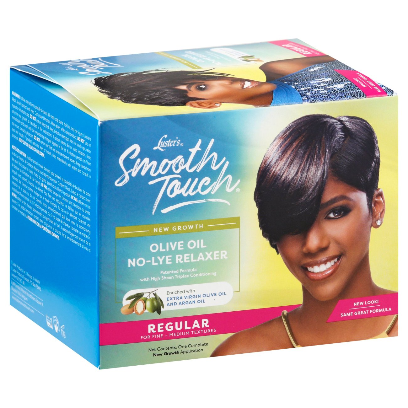 Luster's Pink Smooth Touch New Growth Regular Relaxer Kit - Shop ...