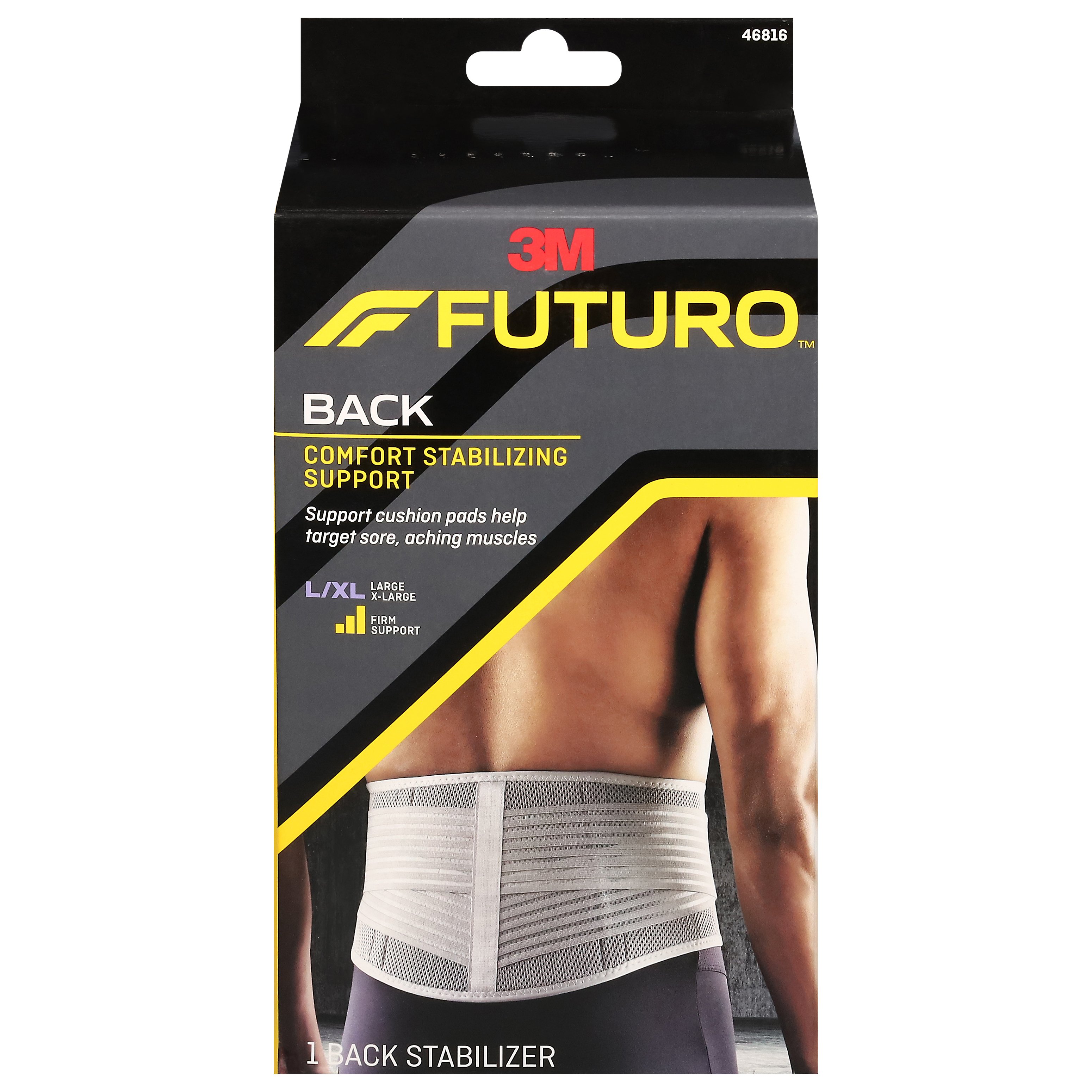 3M FUTURO Comfort Stabilizing Back Support - Large/XL - Shop Sleeves ...