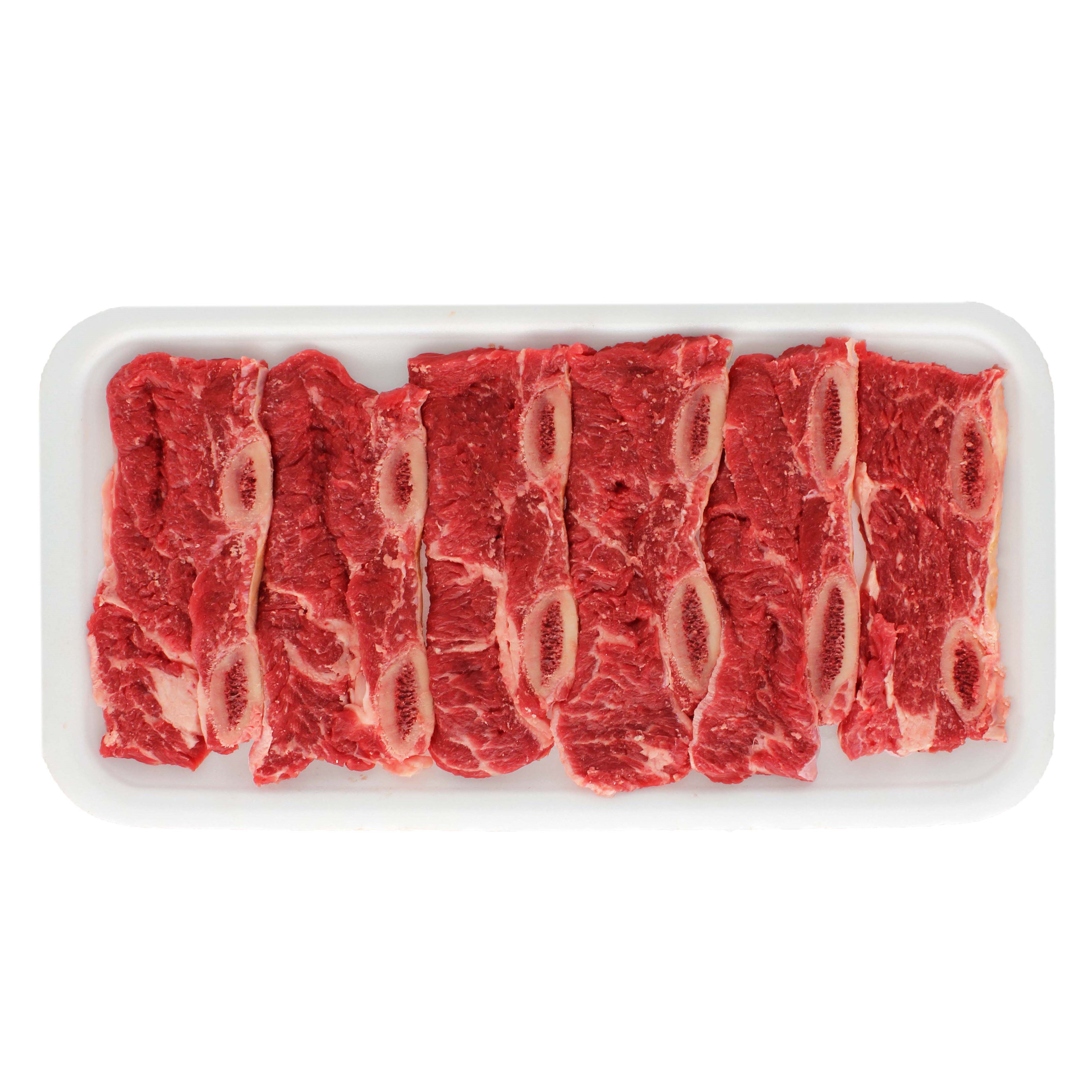 H-E-B Chuck Shoulder Beef Flanken Style Ribs, Thin Cut - Shop Beef at H-E-B