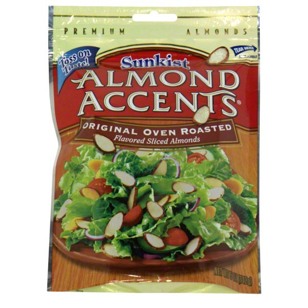 Sunkist Almond Accents Original Oven Roasted Sliced Almonds - Shop ...