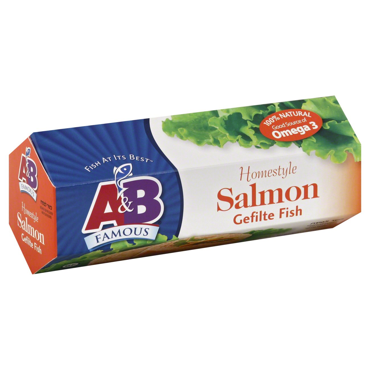 A & B Famous Homestyle Salmon Gefilte Fish - Shop Seafood at H-E-B
