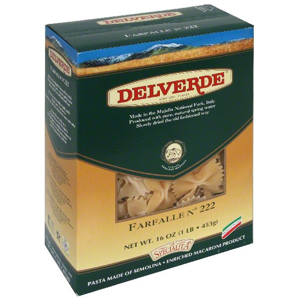 Delverde Farfalle Pasta - Shop Pasta & Rice at H-E-B
