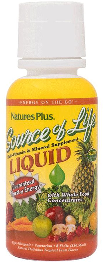 NaturesPlus Source of Life Multivitamin & Mineral Liquid - Shop ...