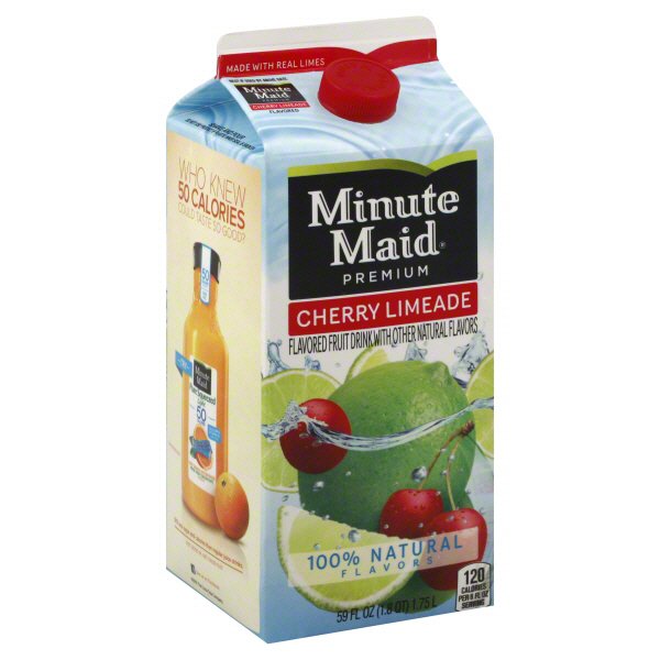 Minute Maid Light Cherry Limeade | Americanwarmoms.org